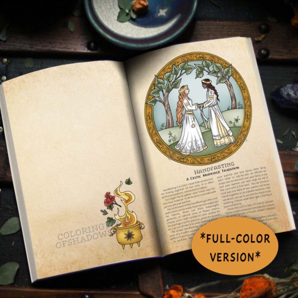 Full-Color Books - Coloring Book of Shadows