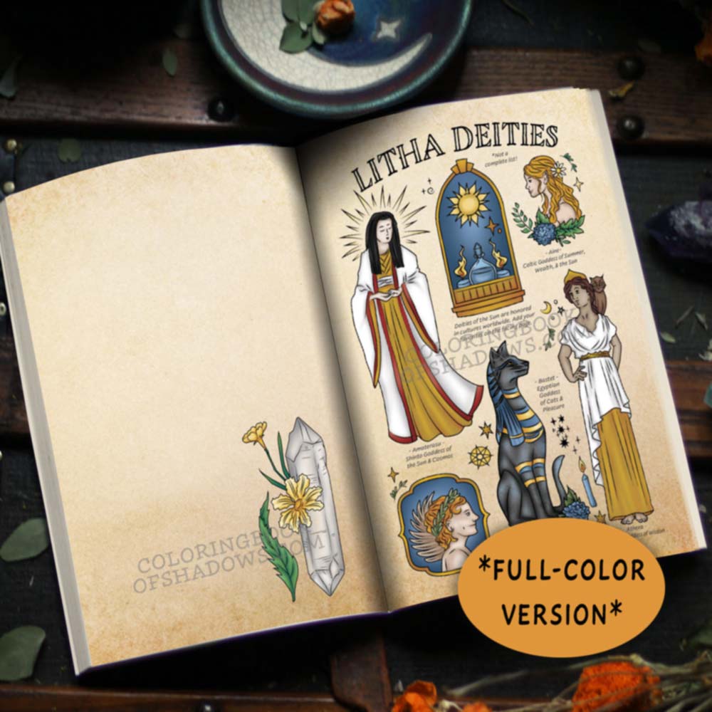 Full-Color Books - Coloring Book of Shadows