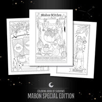 Mabon Special Edition Printable PDF - Coloring Book of Shadows