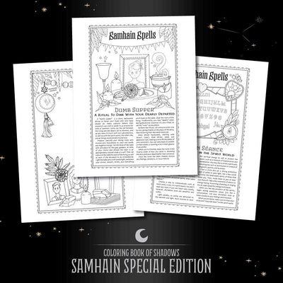 Sabbat Special Editions! - Coloring Book of Shadows