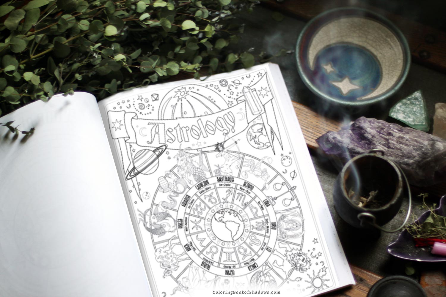 shadows coloring pages